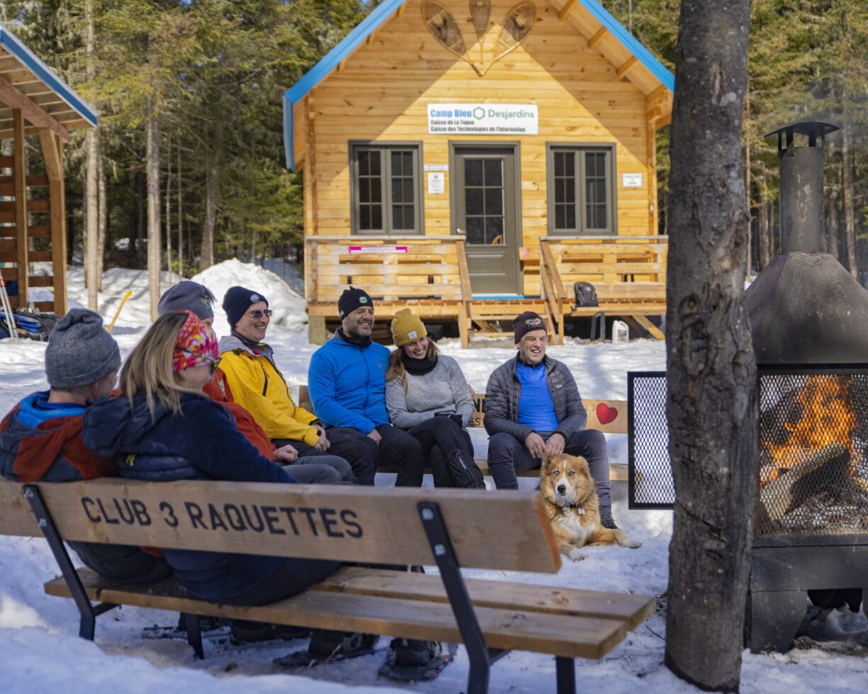 Sentiers de raquette - Club des 3 raquettes et KM-0 - Tourisme La Tuque
